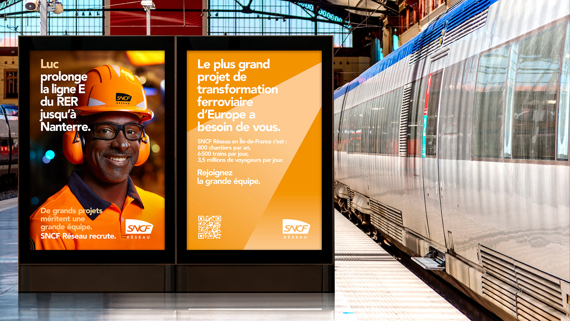 SNCF Réseau. De grands projets méritent une grande équipe. | Little Stories